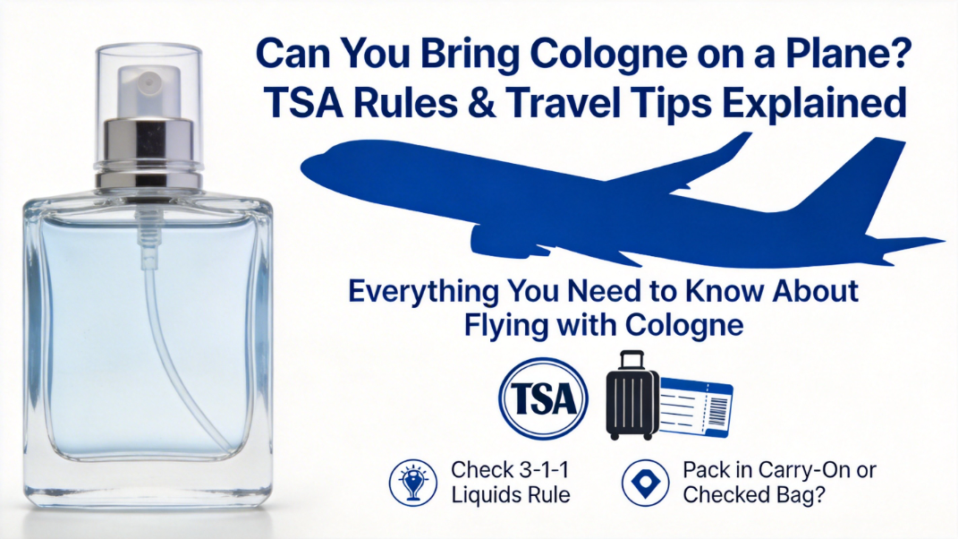 Can You Bring Cologne on a Plane? TSA Rules & Packing Guide